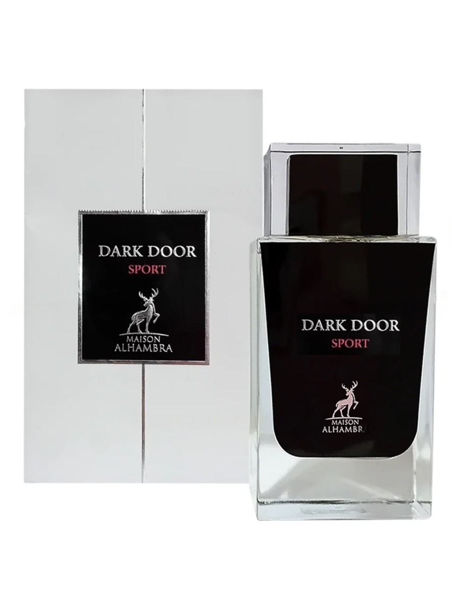 Dark Door Sport 100ml Maison Alhambra Homme Sport Men's Perfume Bottle Fragrance Designer EDP ...