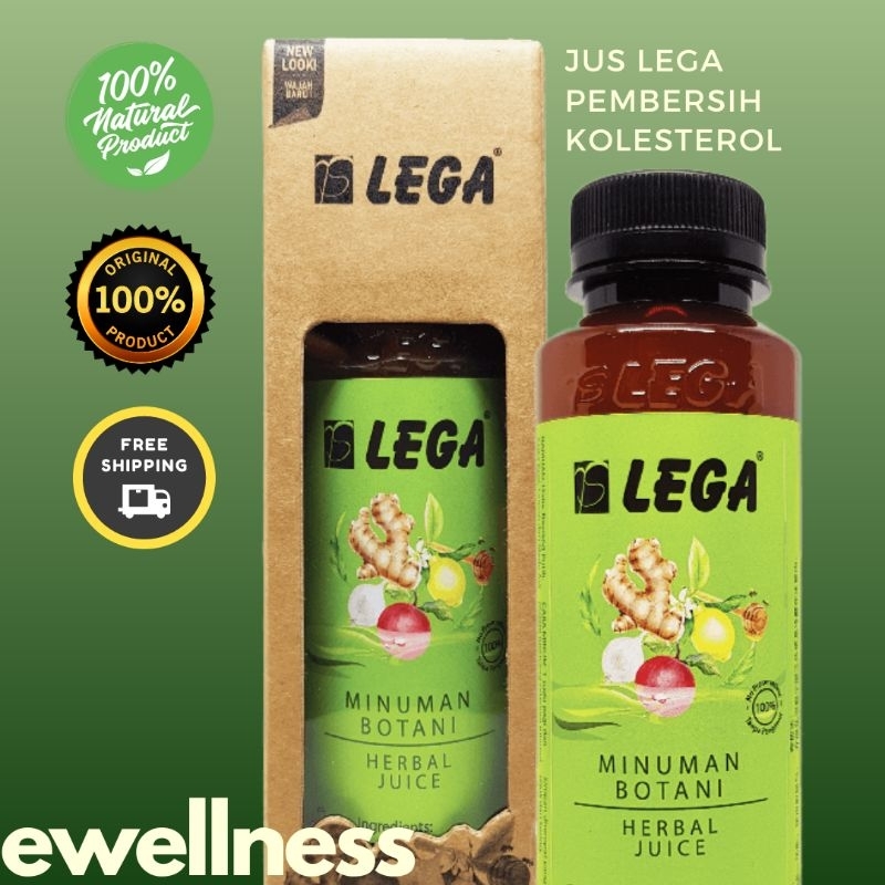 Jus Lega Health Pembersih Kolesterol Kurang Manis 350ml Original HQ ...