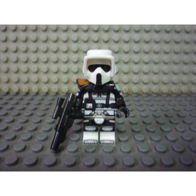 Custom Lego Star Wars - Scout Troopers Commander Mini Figure | Shopee ...