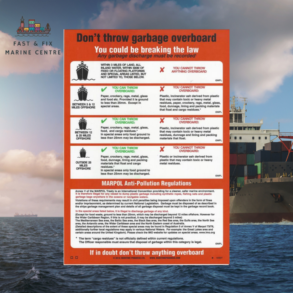 MARINE GARBAGE 300MMX200MM ( IMPA CODE: 331542 ) | Shopee Malaysia