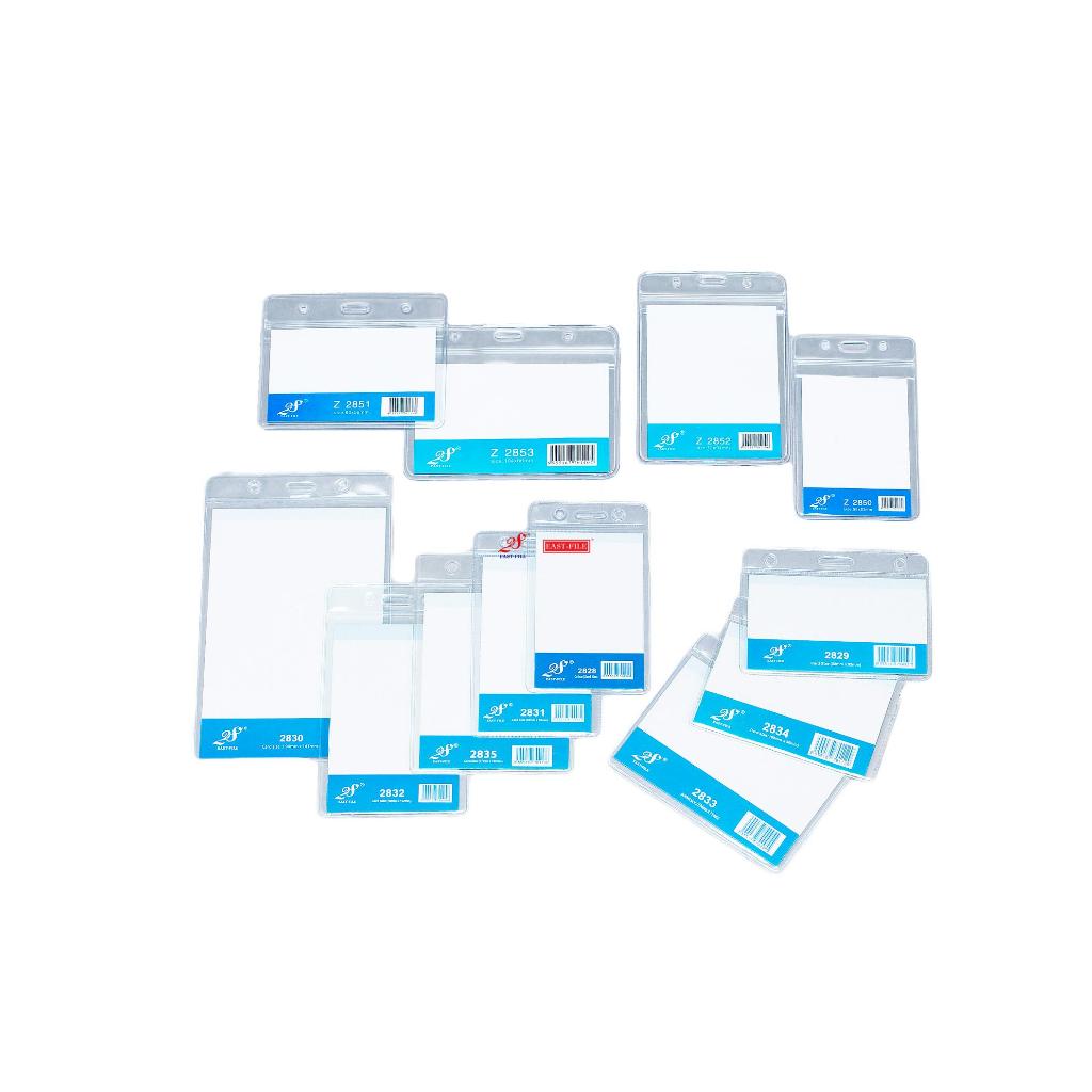 PVC Name Tag / Name Badge / ID Card Holder | Shopee Malaysia