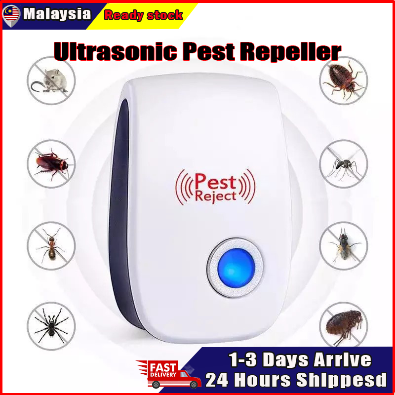 Smart mosquito repellent Ultrasonic Pest Repeller Electronic Anti Cockroach Insect Repellent ...