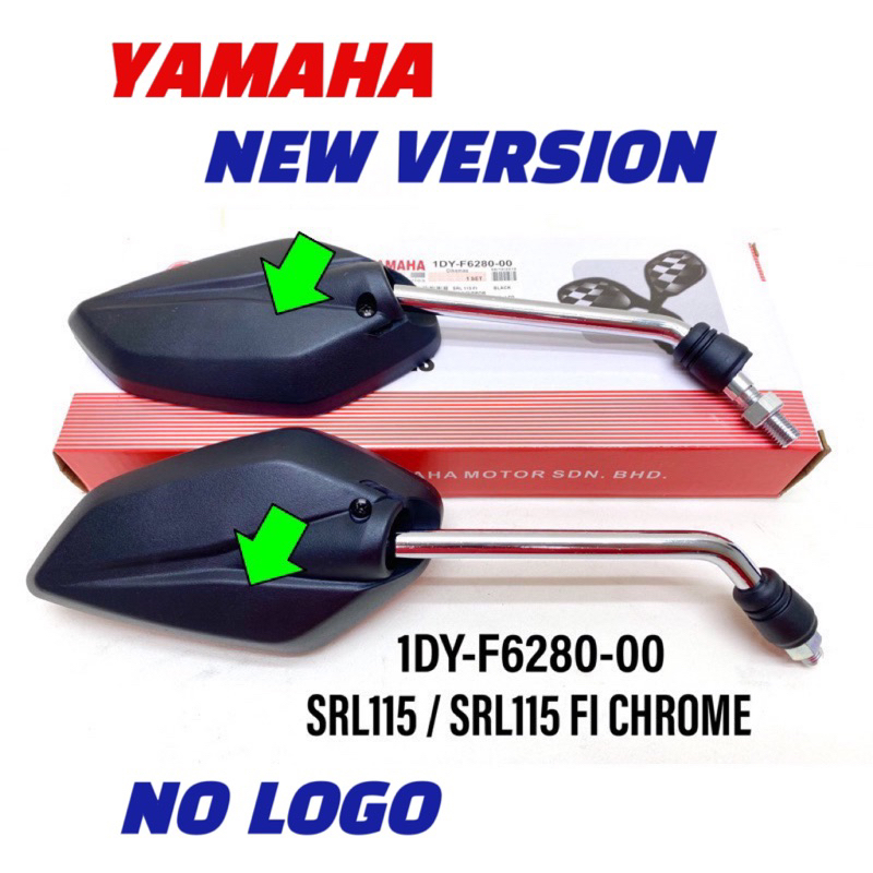 SIDE MIRROR CHROME YAMAHA Y15ZR Y125 LAGENDA 115 SRL115 LC135 | Shopee Malaysia