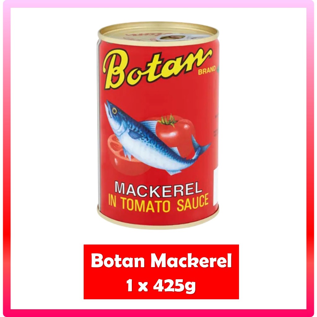 [WM Free Shipping] Botan Ikan Sardin Mackerel in Tomato Sauce 425g ...