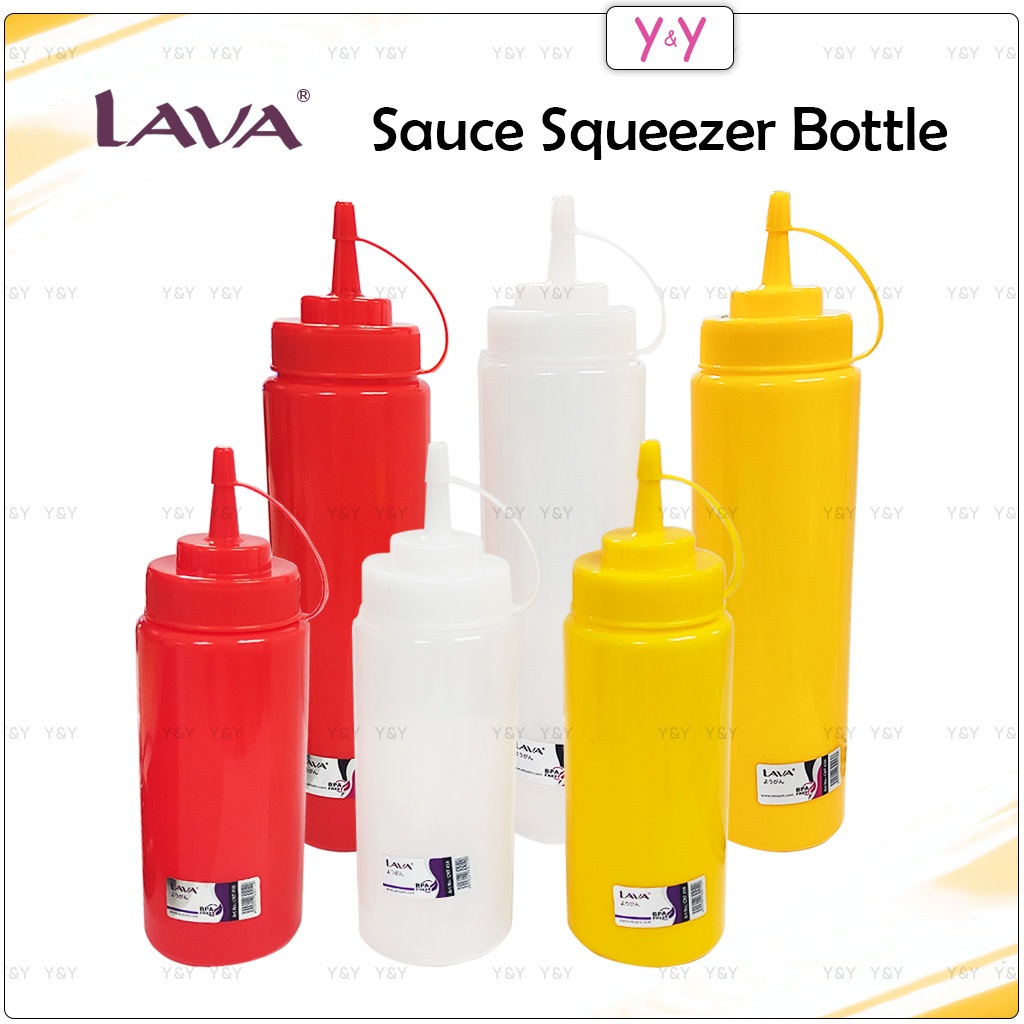 Lava Sauce Squeezer Bottle / Sauce Bottle Container Can Tube ...