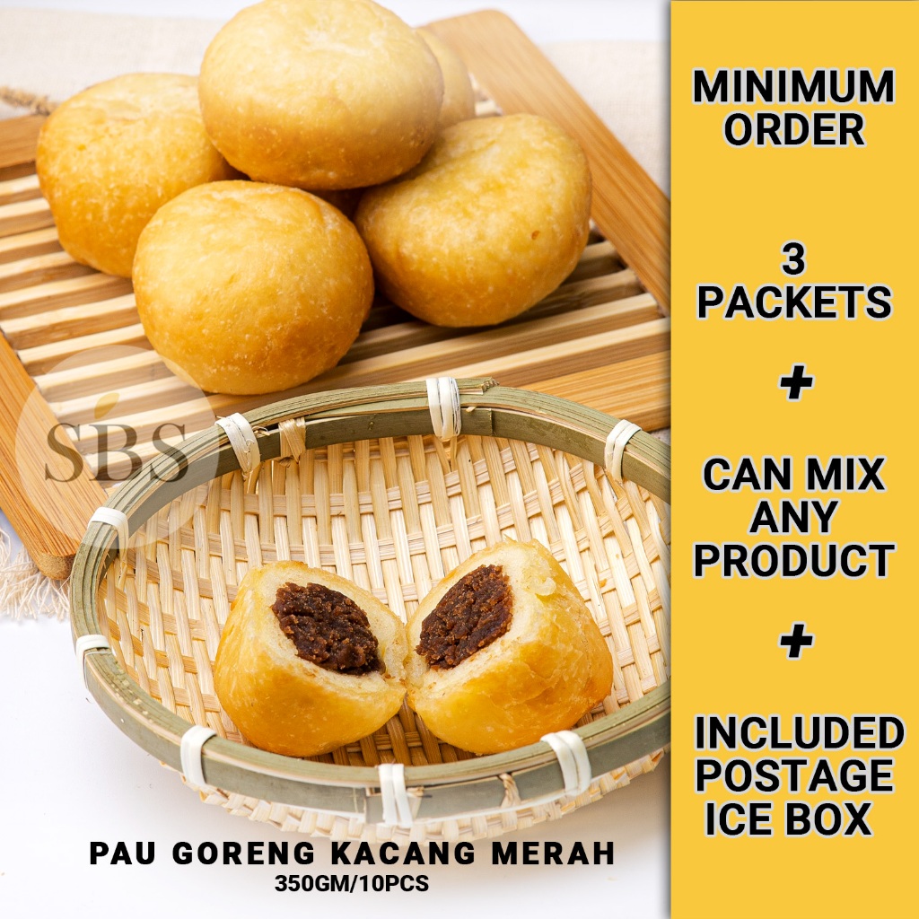 Kuih Frozen Pau Goreng Kacang Merah by Sanza | Shopee Malaysia