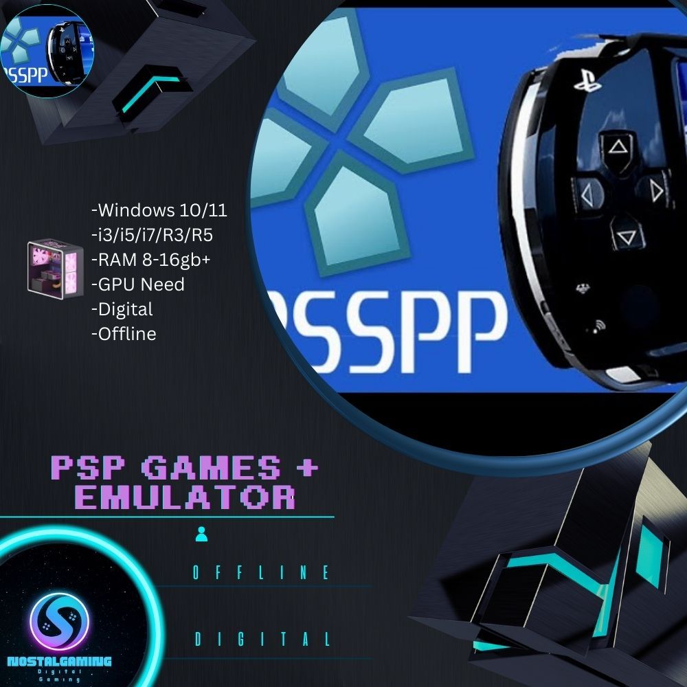 [PC Emulator] [Digital] PSP Games + Emulator PPSSPP With 200++ Games ...