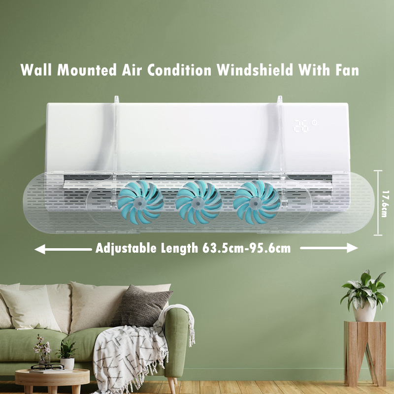 aircond guide fan Cassette Aircon Central Fan 360° Aircond wind ...