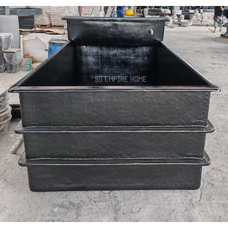 NEX 8 x4x2.5 with Filter Fiberglass Fish Tank Water Pond Aquarium ...