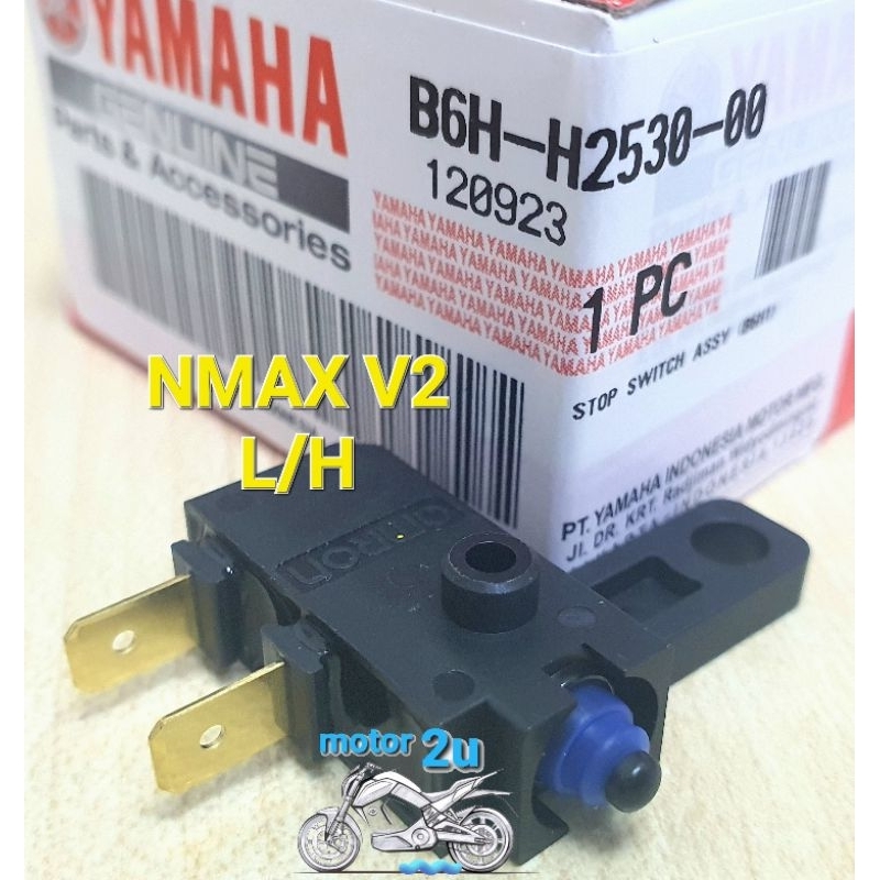 NMAX V2 Front Rear Brake Switch Left Right Original Yamaha Suis Brek ...