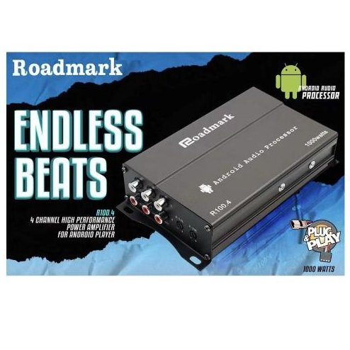 R100.4 4 channel Android Car Player Plug And Play Amplifier DSP Digital ...