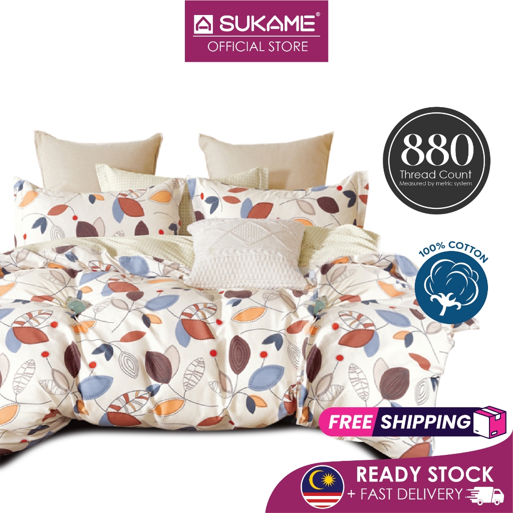 AZALEA 100% PURE COTTON Comforter Set [880 Thread Count]/Cadar Dan ...