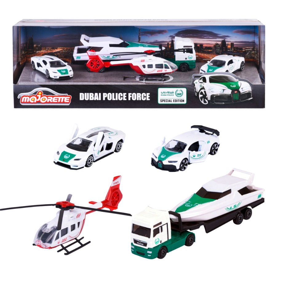 MAJORETTE Dubai Police 2023 Police Force Set (QDMT074886) | Shopee Malaysia