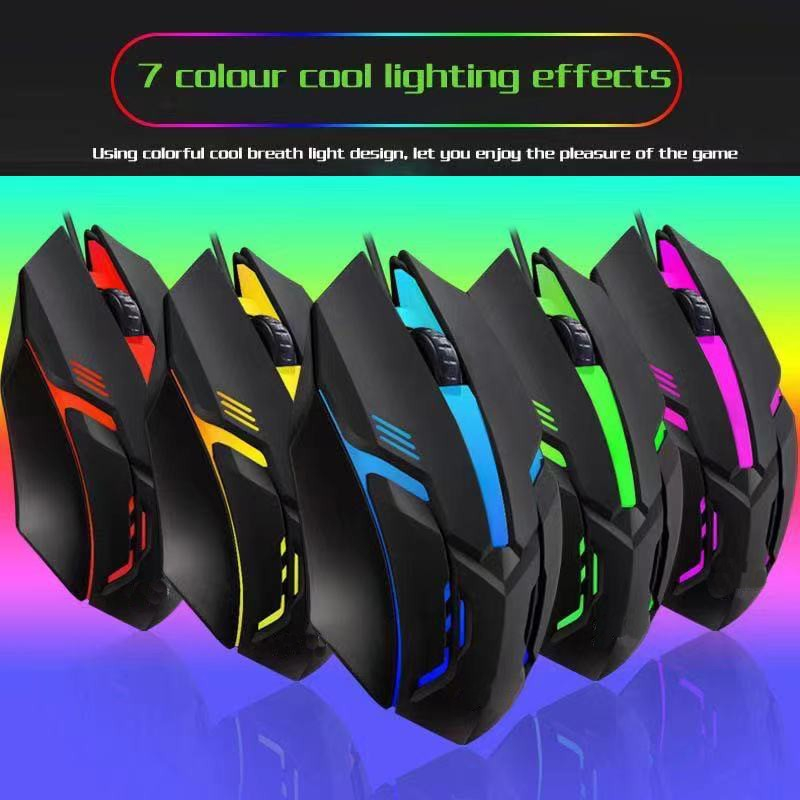 X1 Wired USB Optical Mouse Gaming mouse competitive game notebook light ...