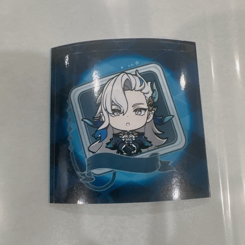 原神Genshin Impact fanmade chibi sticker- Zhongli/ Alhaitham/ Neuvilette ...