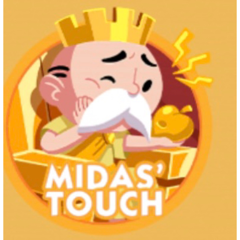 MIDAS TOUCH set 18 (monopoly go card) | Shopee Malaysia