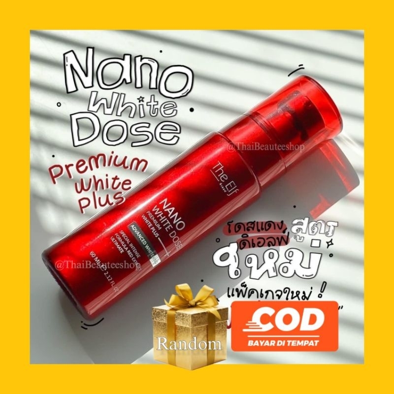 NEW PACKAGING The Elf Nano White Dose premium white plus 🔥💯 ORIGINAL ...