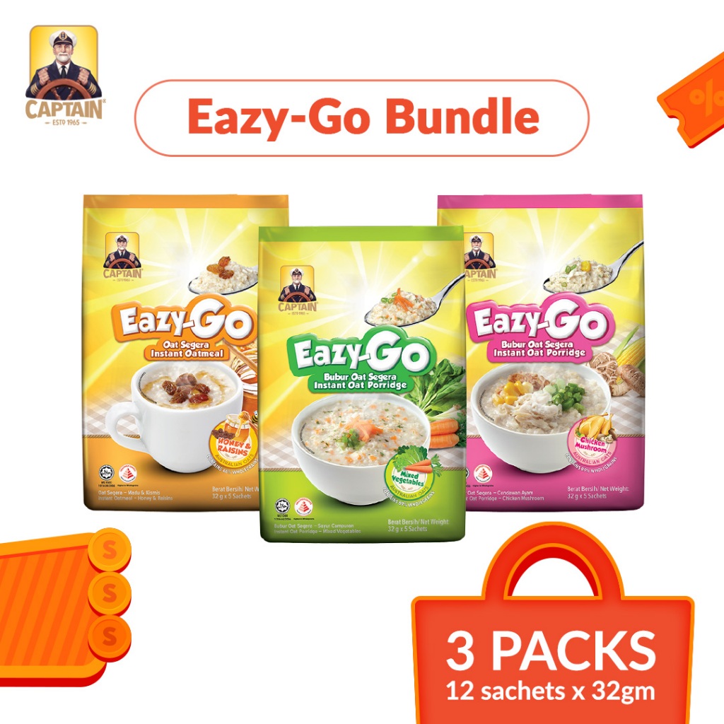 Mix & Match - Eazy-Go Bundle ( 3 Packs) | Shopee Malaysia