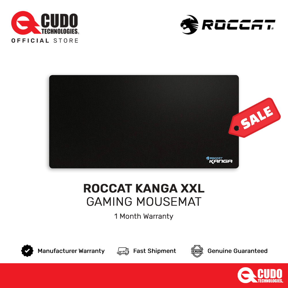 Roccat Kanga Gaming Mousepad (Mini / Medium / XXL) | Shopee Malaysia