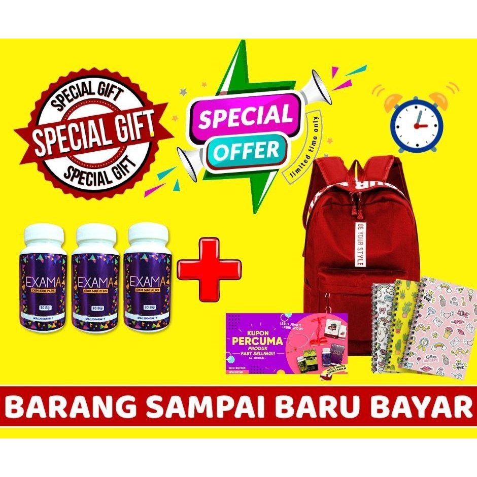 VITAMIN MINDA EXAMA HQ ORIGINAL (100% AUTHENTIC) | Shopee Malaysia