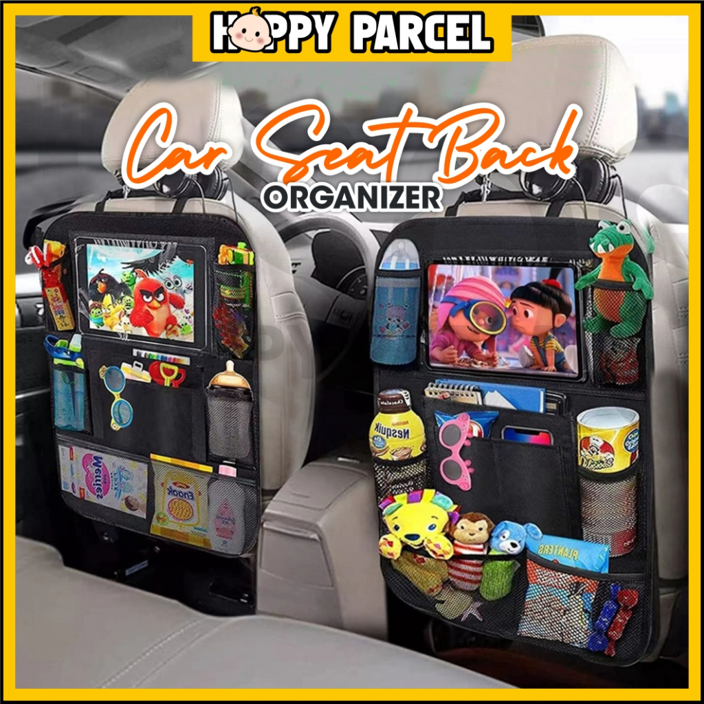 Universal Car Back Seat Organizer Multi-Pocket Storage Beg Simpanan ...