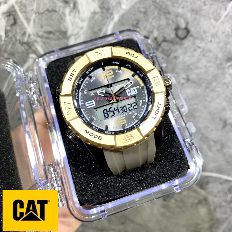[Official Marco] CAT Caterpillar MG-164-29-537 Digital Analog Men Watch ...