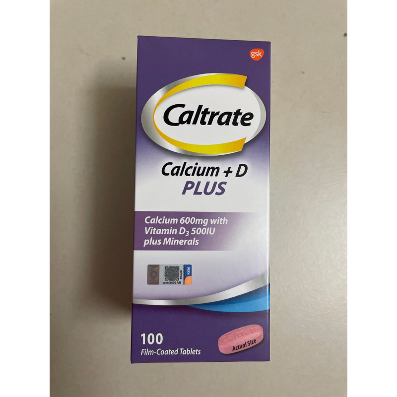 Caltrate Calcium + D Plus 100 Tablets exp: 04-2025 | Shopee Malaysia