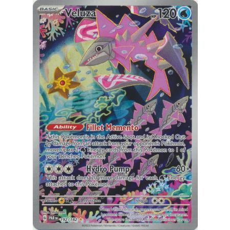 Veluza - Illustration Rare - 192/182 - PAR SV04 - Pokemon Scarlet ...