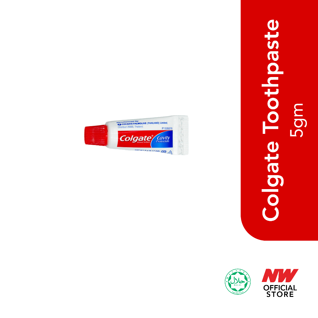 READY STOCK-100PC Colgate Toothpast /ubat gigi 5gm for hotels,homestay ...