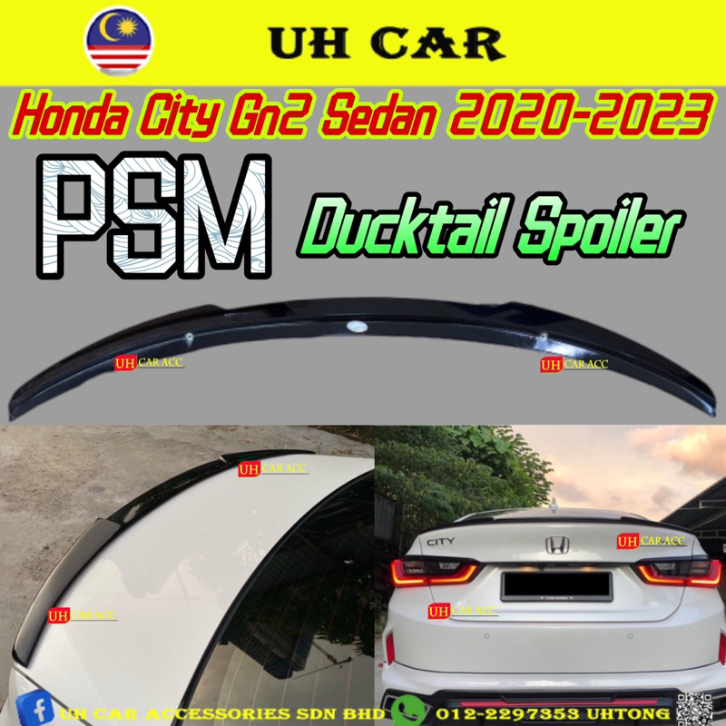 (PSM) Honda City Gn Gn2 Facelift 2020-2023 PSM Spoiler Lip Spoiler ...