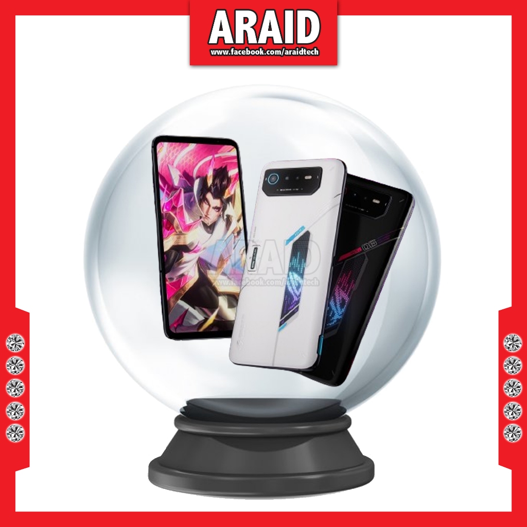 Asus ROG Phone 6 12GB 256GB Black + MLBB Limited Edition Gift Box ...