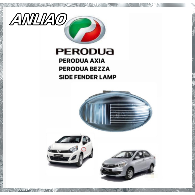 Perodua Axia / Bezza Turn Signal Fender Lamp Without Bulb | Shopee Malaysia