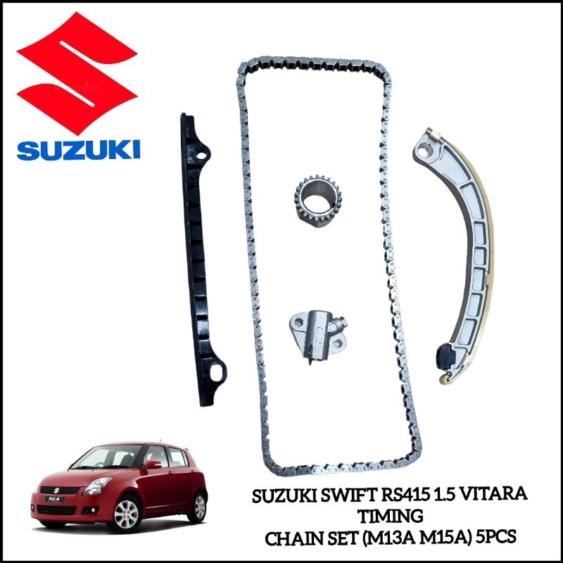 SUZUKI SWIFT RS415 1.5 VITARA TIMING CHAIN SET (M13A M15A) 5PCS | Shopee Malaysia