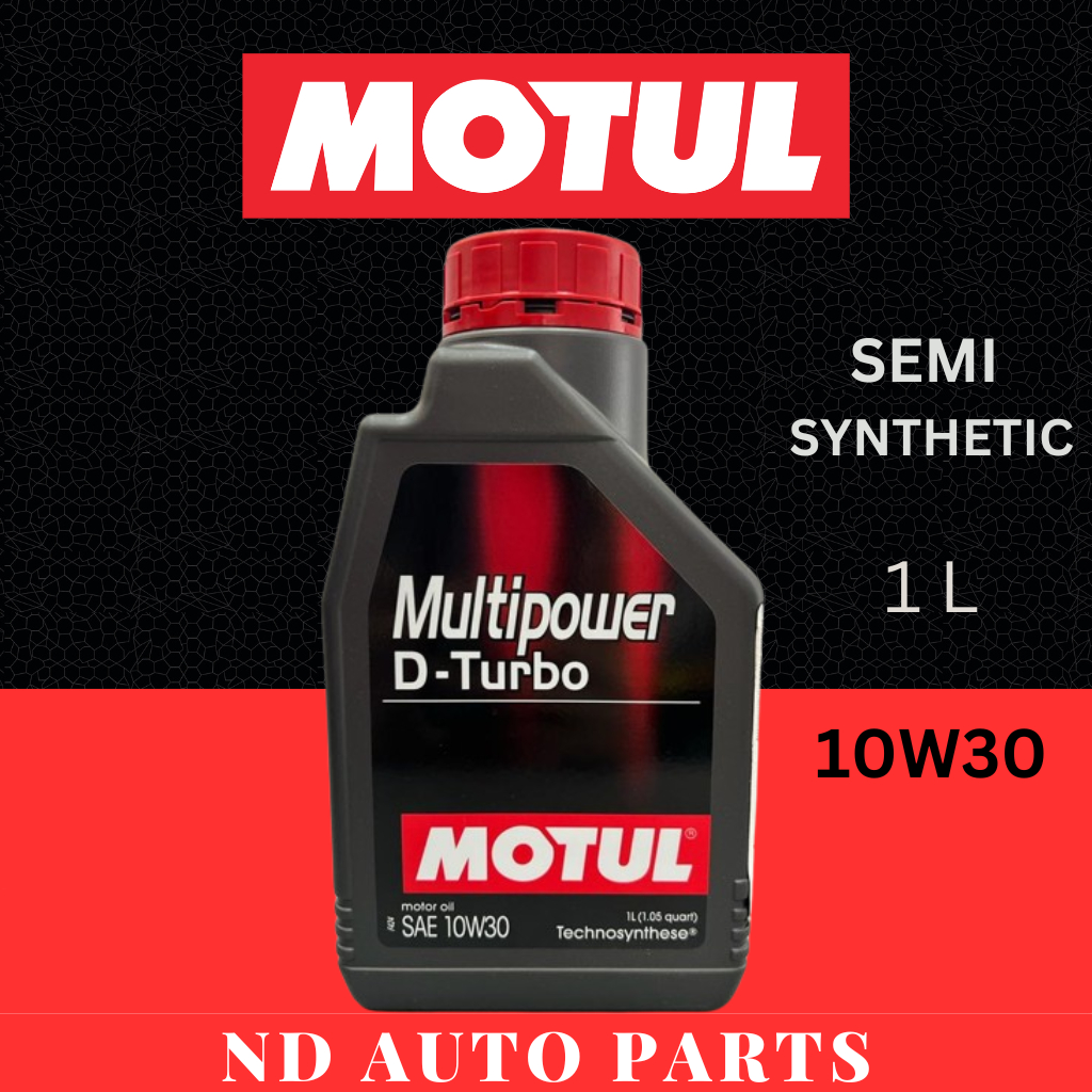DIESEL ENGINE OIL - MOTUL MULTIPOWER D-TURBO SAE 10W30 1L | Shopee Malaysia