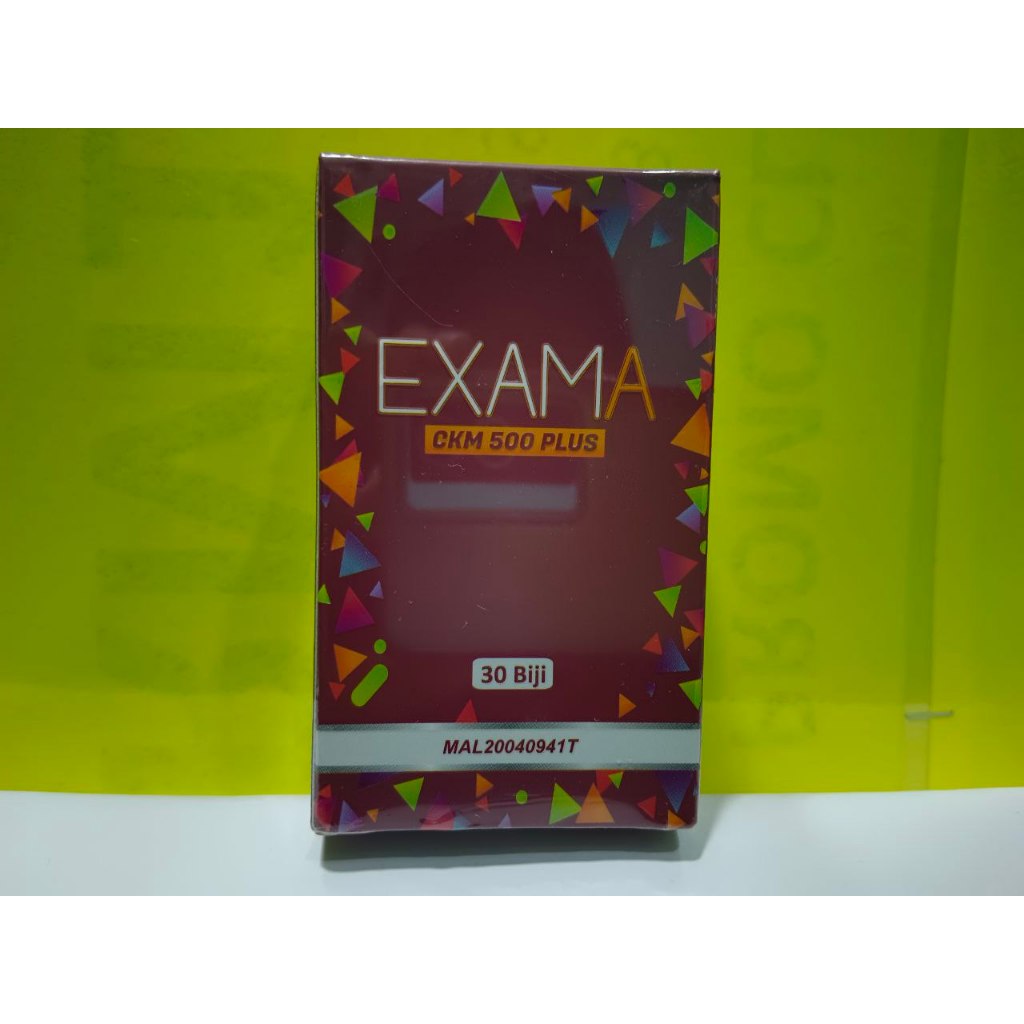 Exama CKM 500 Plus 30 Biji | Shopee Malaysia