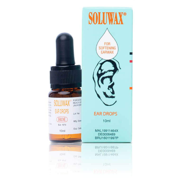 SOLUWAX EAR DROPS 10ML (EAR WAX SOFTENER) | Shopee Malaysia