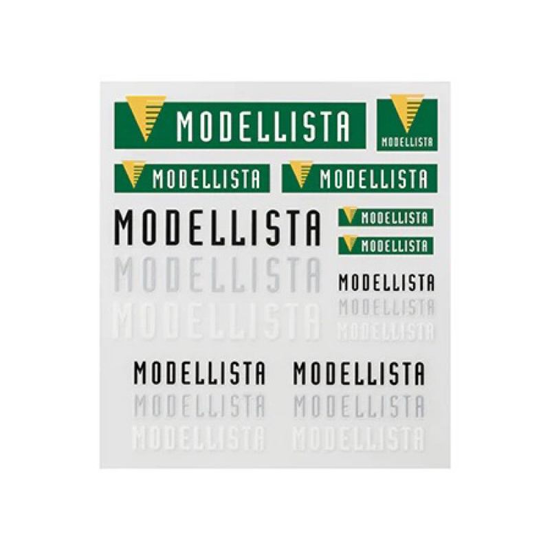 MODELLISTA STICKER SET MADE IN JAPAN | Shopee Malaysia