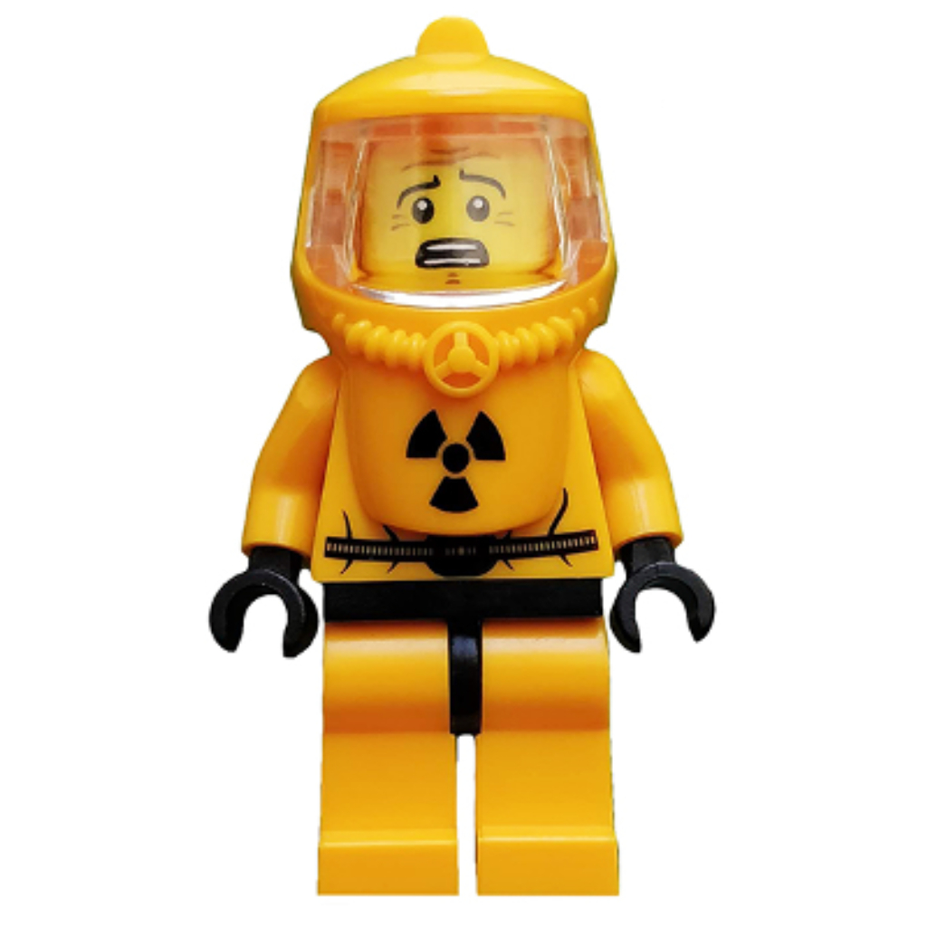 LEGO MINIFIGURE col061 Hazmat Guy, Series 4 (Minifigure Only without ...