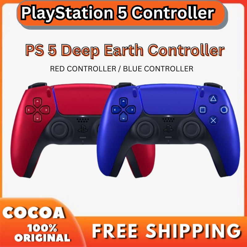 Sony PlayStation 5 PS5 DualSense Controller Deep Earth Collection Red ...