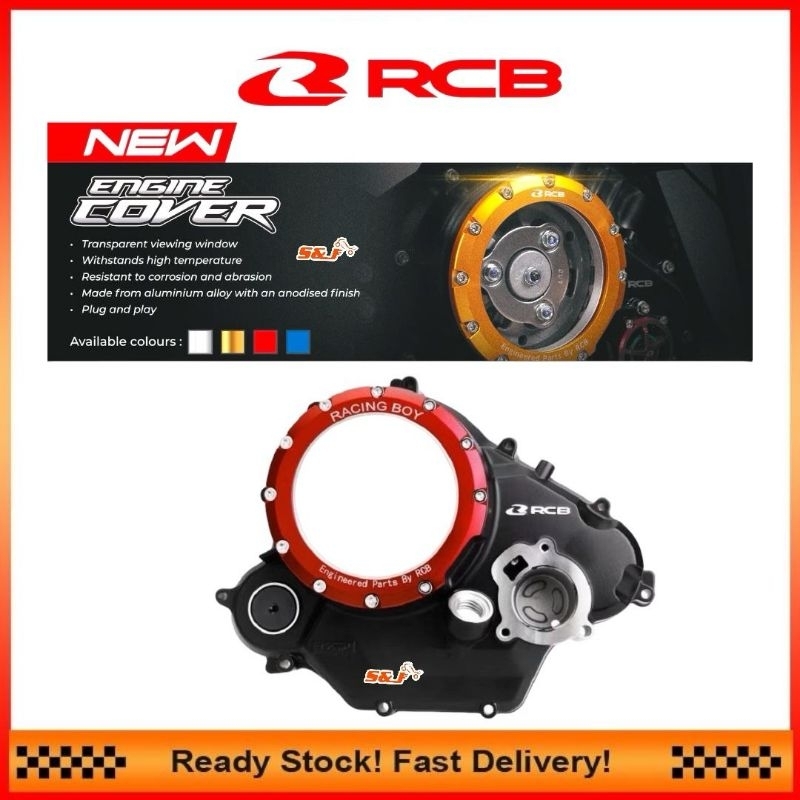 RCB Y15 Y15ZR Y16 Y16ZR MT15 R15 V3 ENGINE COVER ENGINE CLUTCH CASE ...