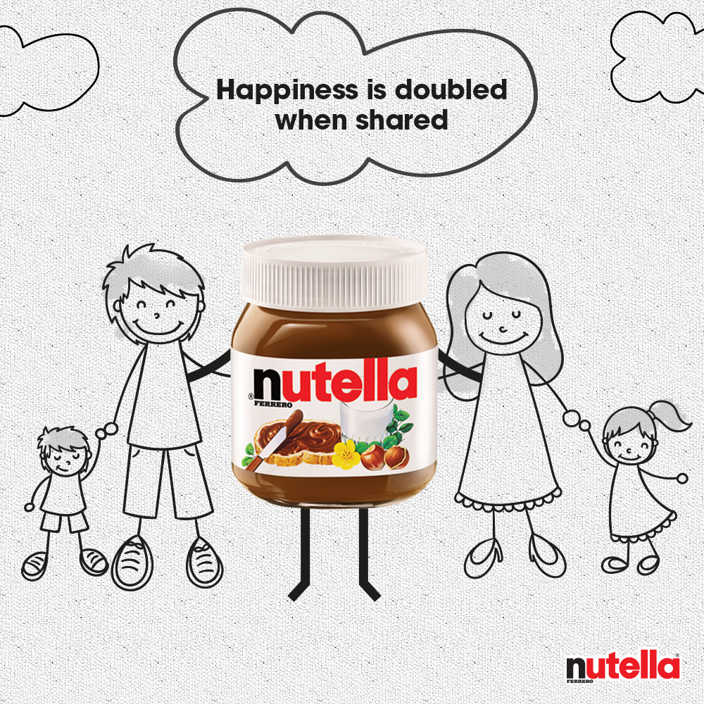 NUTELLA FERRERO CHOCOLATE HAZELNUT PREMIUM COCOA BREAD SPREAD JAR (200G ...