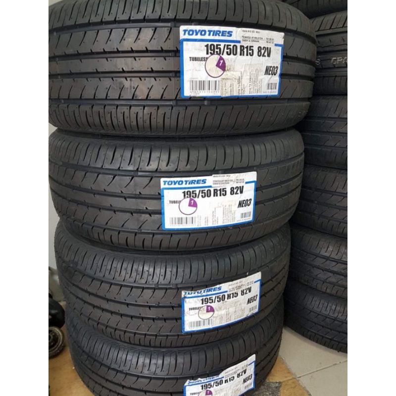 195/50/15 Toyo NE03 23Y We Sell Quality Tyre Only | Shopee Malaysia