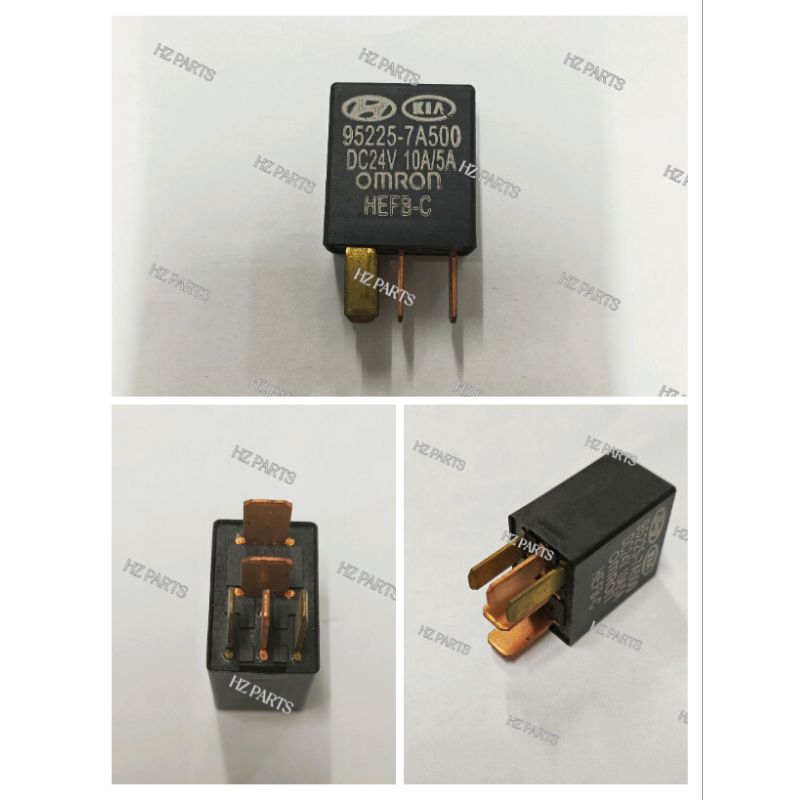 OMRON RELAY 5PIN DC 24V 95225-7A500 / 95225 7A500 / MK387785 FOR ...
