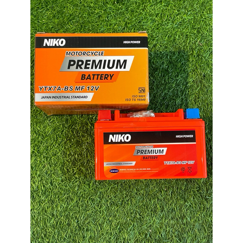 (warranty 3 months )Niko / Maxcor Battery YTX7A SM Sport / Karisma / Modenas Elit / Passion 125 ...