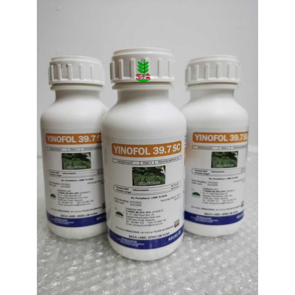500ml Yinofol 39.7SC / Tebuconazole 39.7% / Bahan lebih tinggi lagi ...