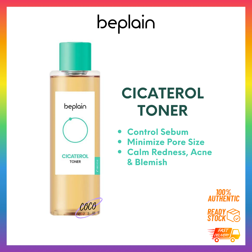 BEPLAIN Cicaterol Toner 200ml | Shopee Malaysia