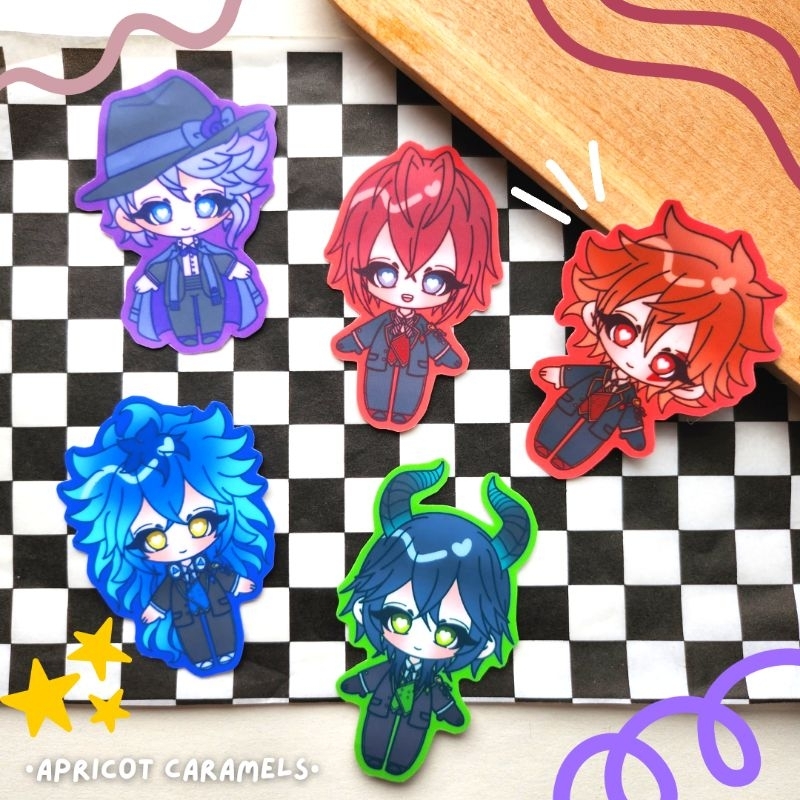 Disney Twisted Wonderland Fanart Sticker | Shopee Malaysia