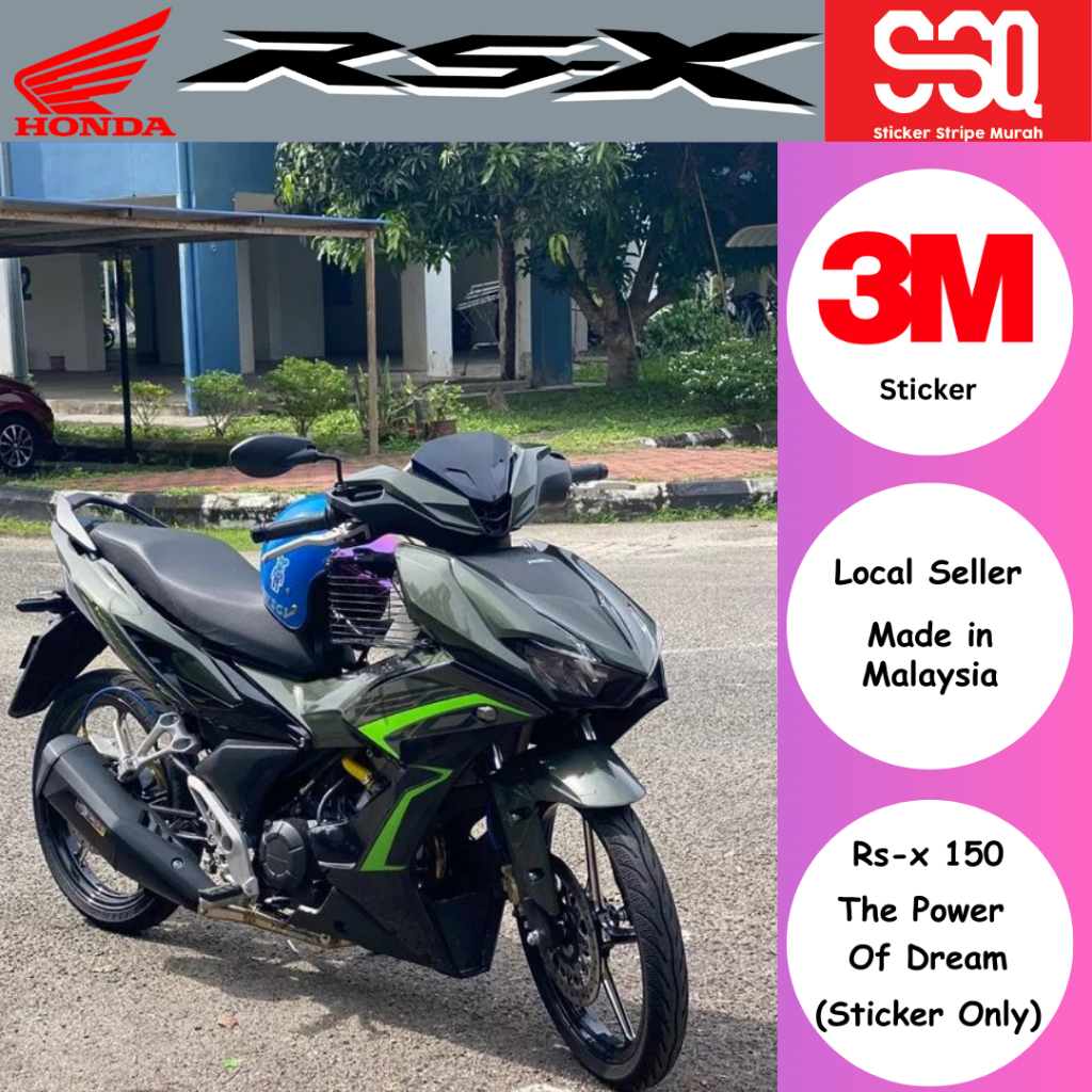High Quality AAA Premium Sticker Stripe Honda Rsx150 Winner X VN ...