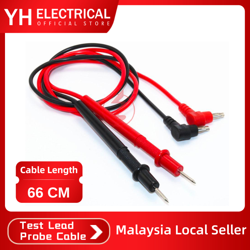 SUNWA Multimeters Meter Probe Test Lead Cable (66cm) | Shopee Malaysia