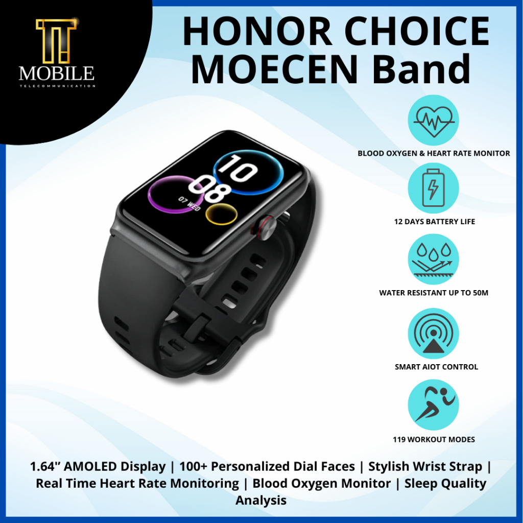 HONOR CHOICE MOECEN Band 100% ORIGINAL | Shopee Malaysia